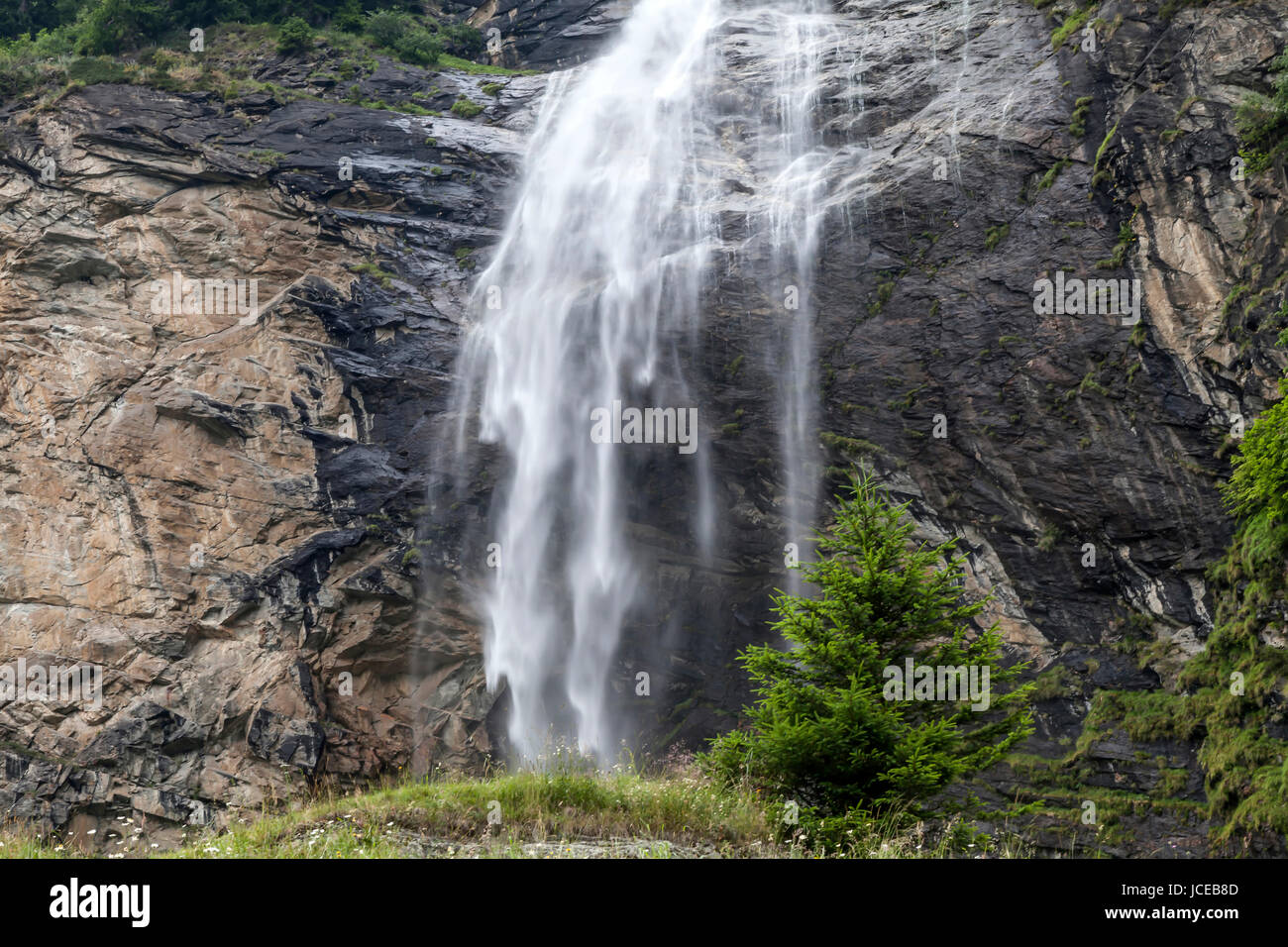 waterfall in maltatal Stock Photo - Alamy