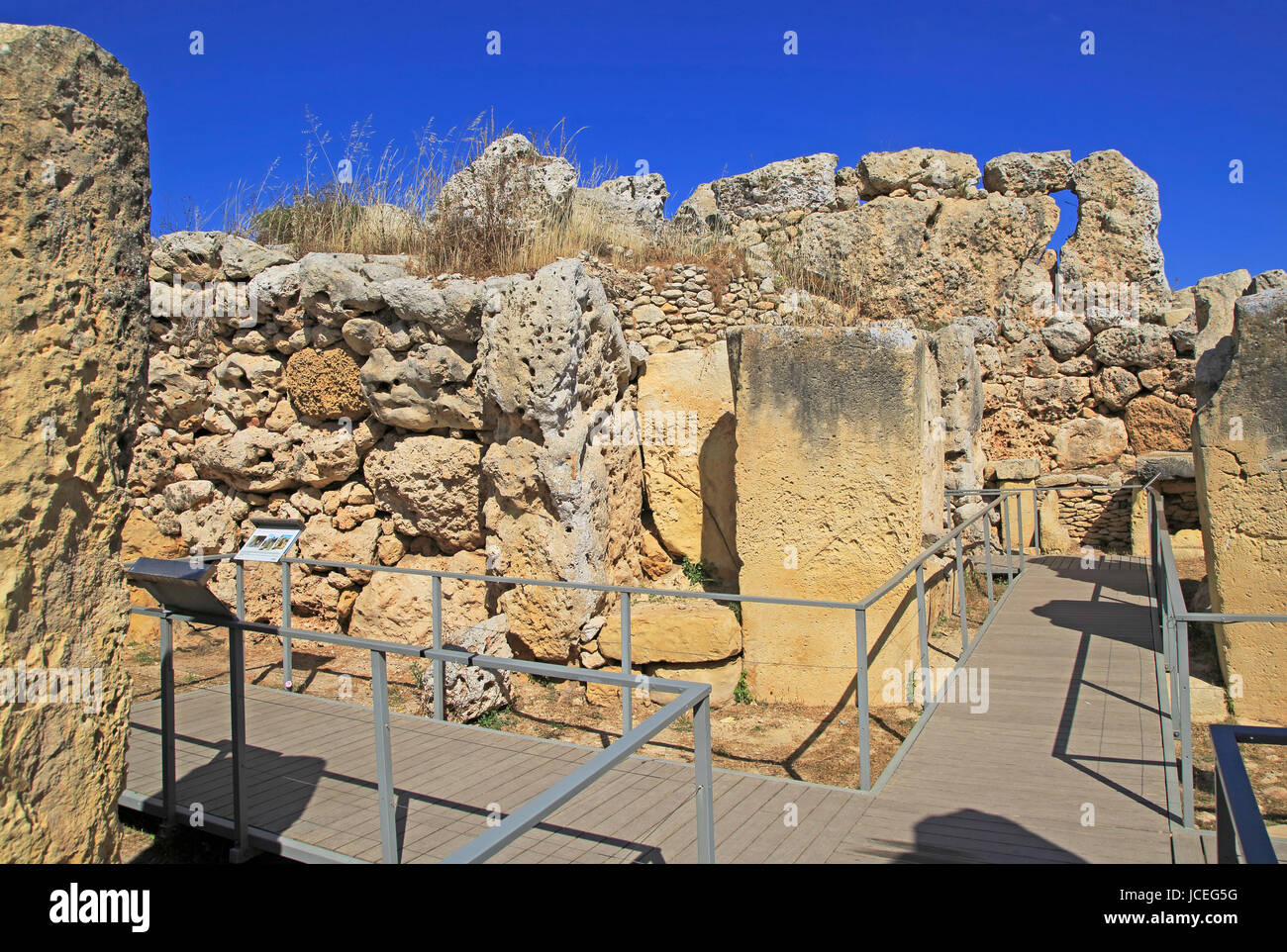 Ggantija neolithic temples hi-res stock photography and images - Alamy