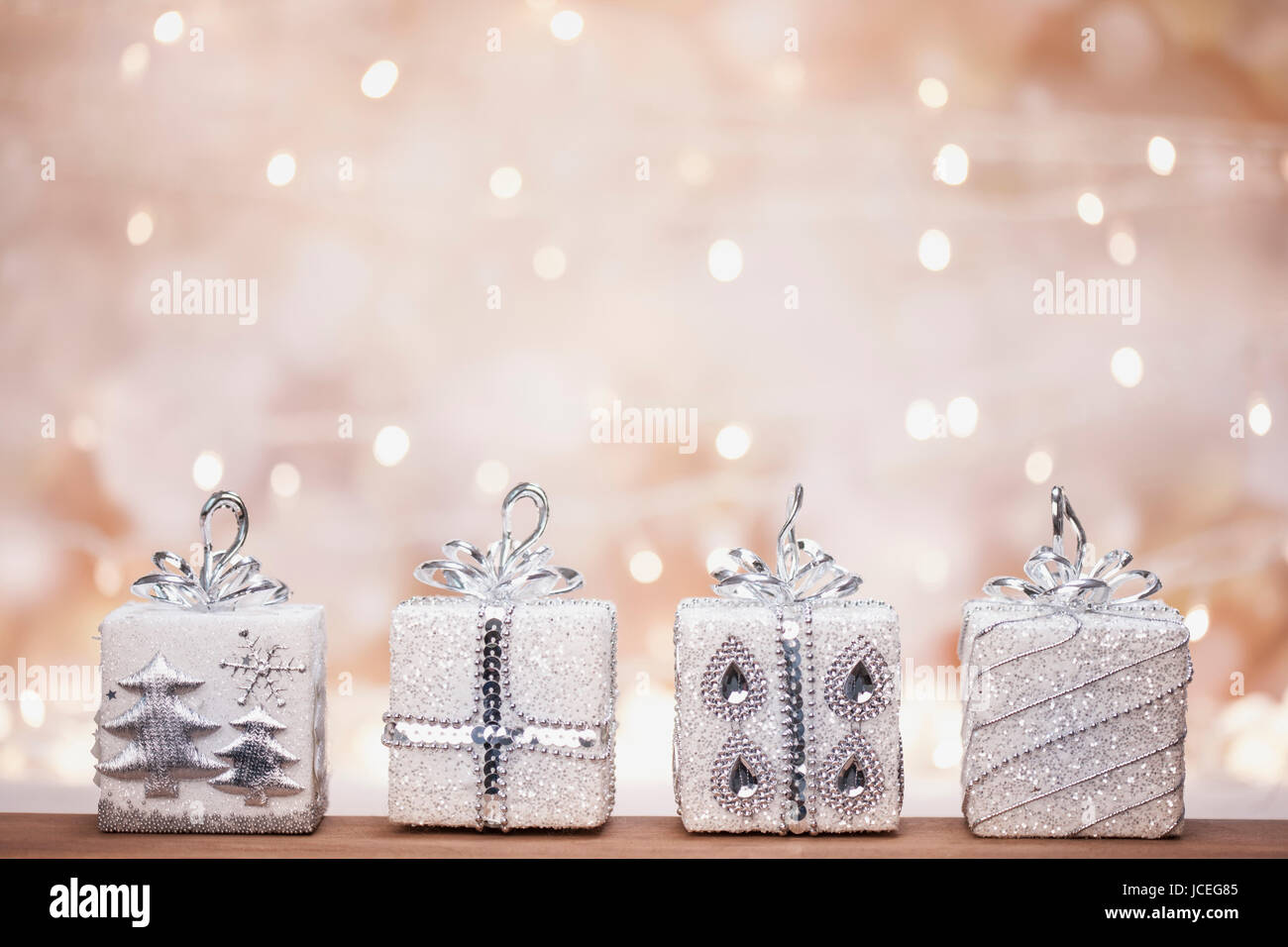 Four cute christmas miniature hi-res stock photography and images - Alamy