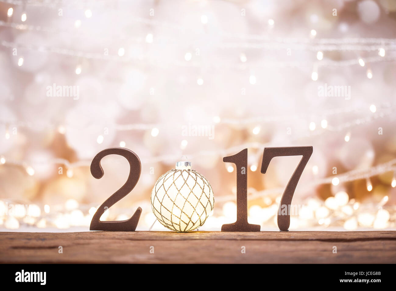 Background of New Year 2017 Stock Photo - Alamy