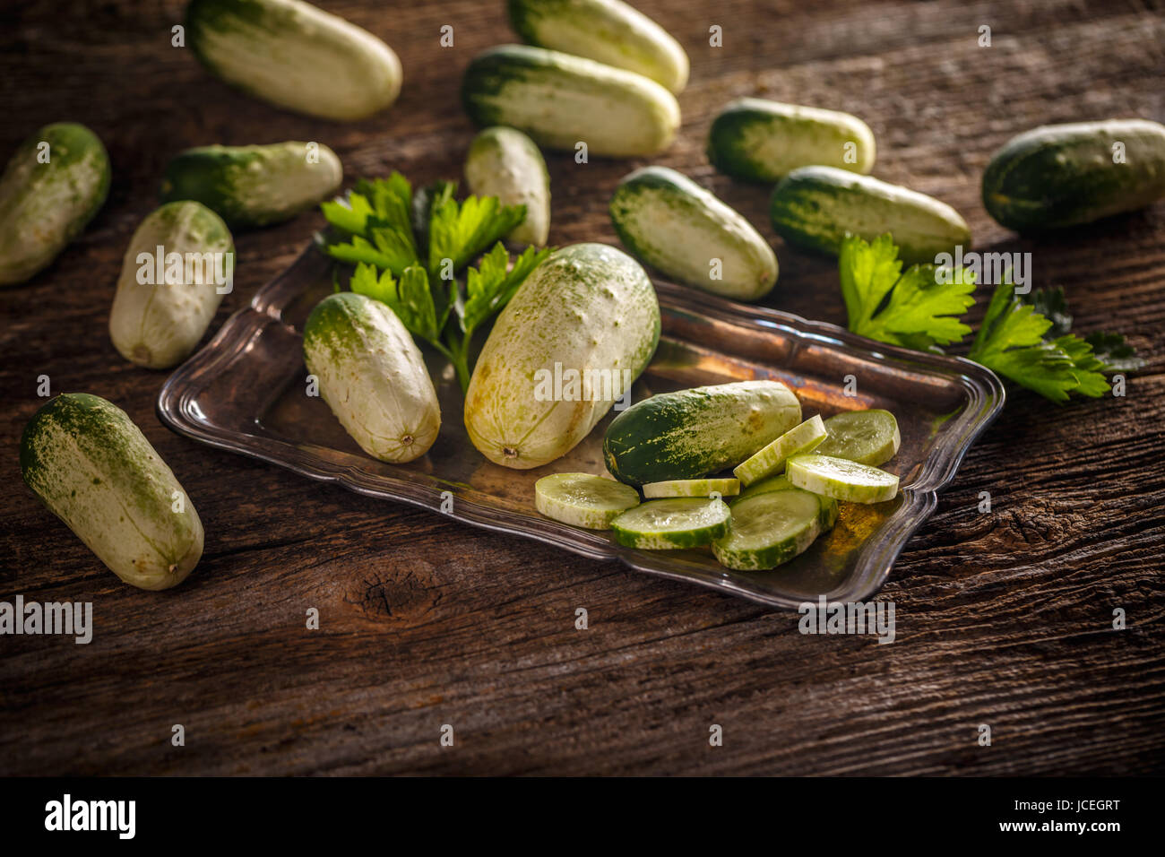 Mini cucumbers hi-res stock photography and images - Alamy