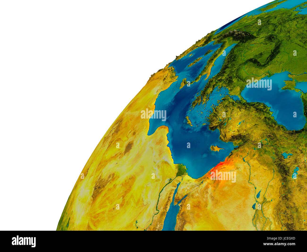 Topographic map of lebanon hi-res stock photography and images - Alamy
