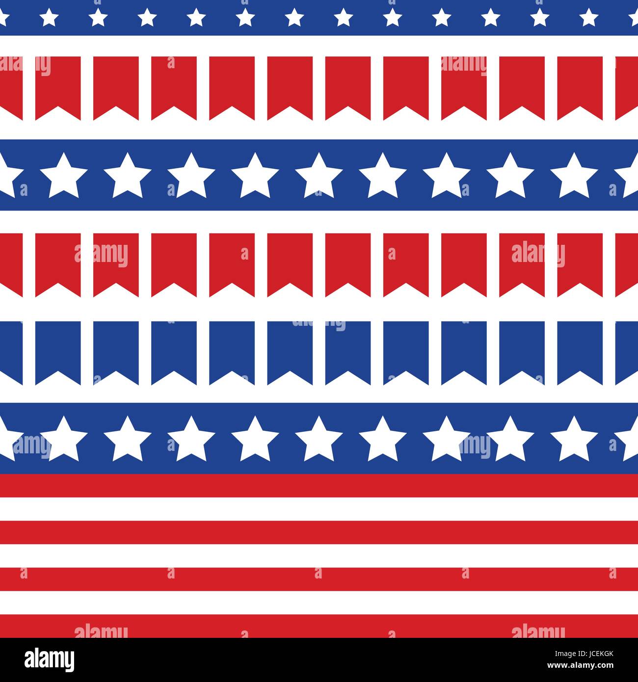 4 july celebration usa flags Stock Vector Images - Alamy