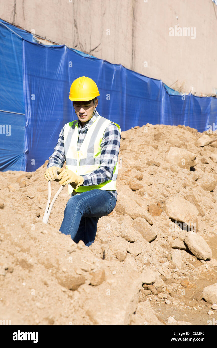 Korean construction work hi-res stock photography and images - Alamy