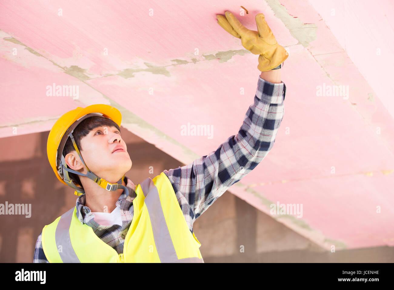 Korean construction work hi-res stock photography and images - Alamy