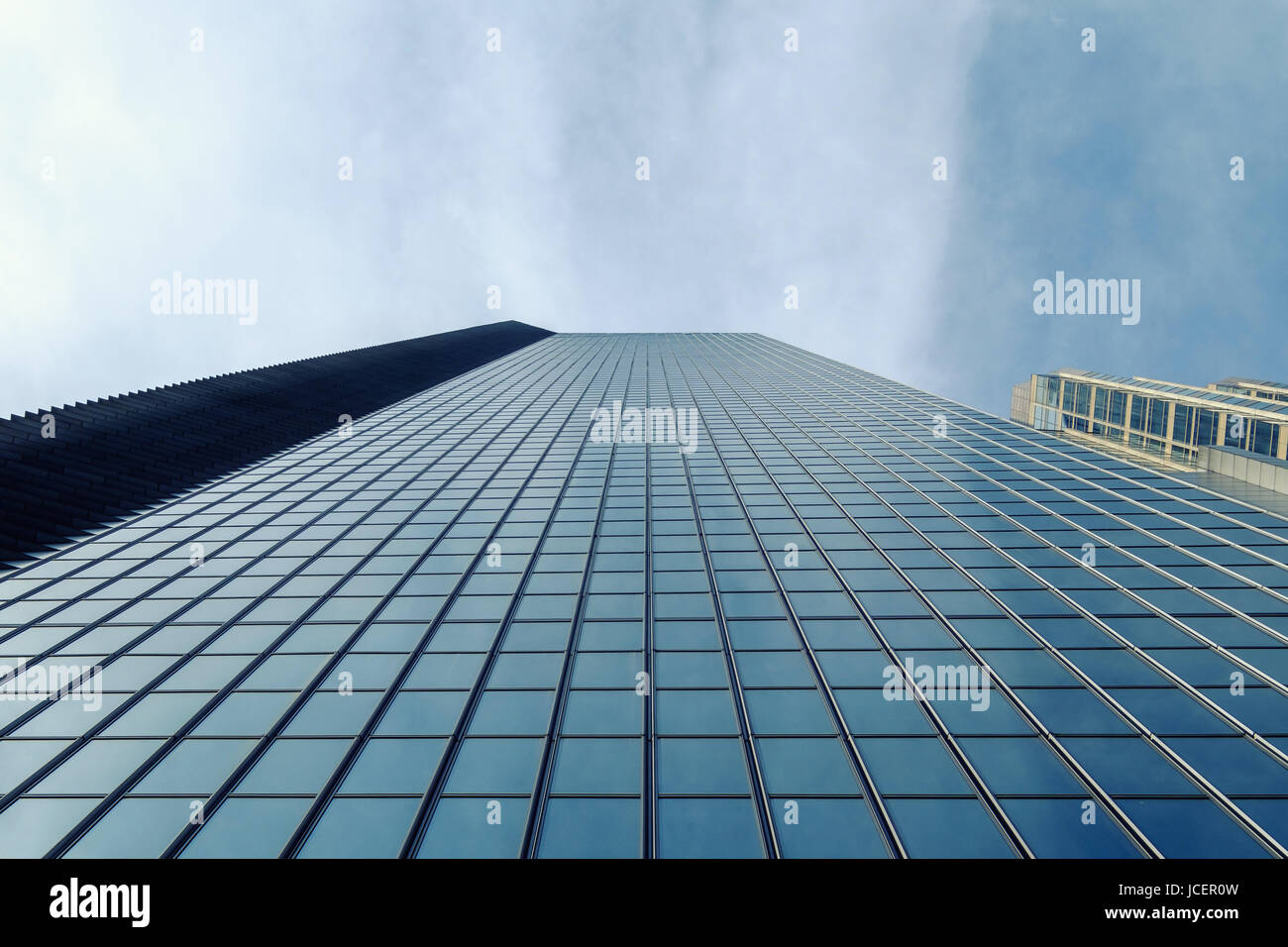 High rise building in business district of Manila, Philippines Stock ...