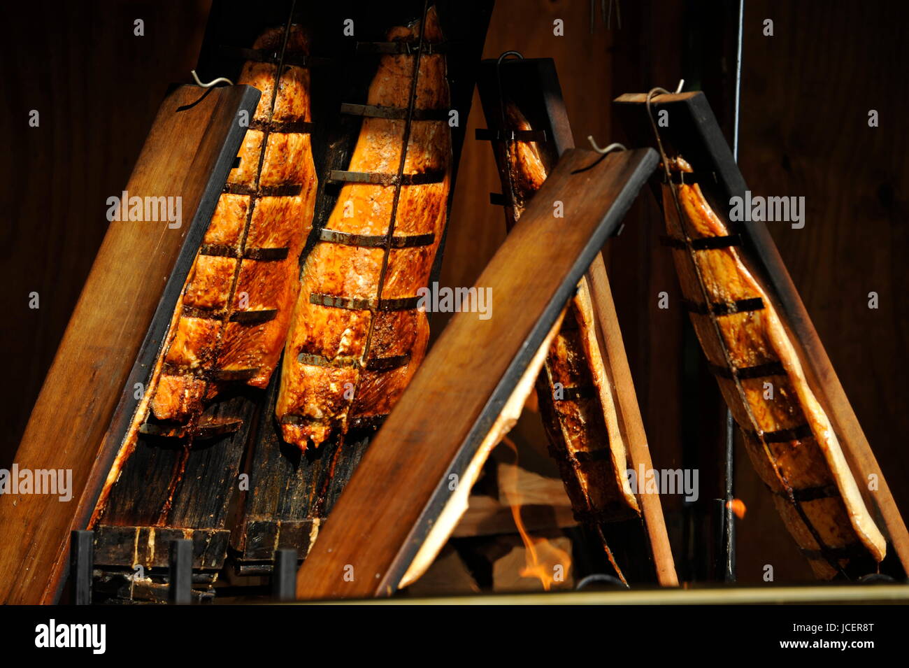 Flamed salmon,Evergreen Country Look in Herrenhausen Gardens Hanover ...