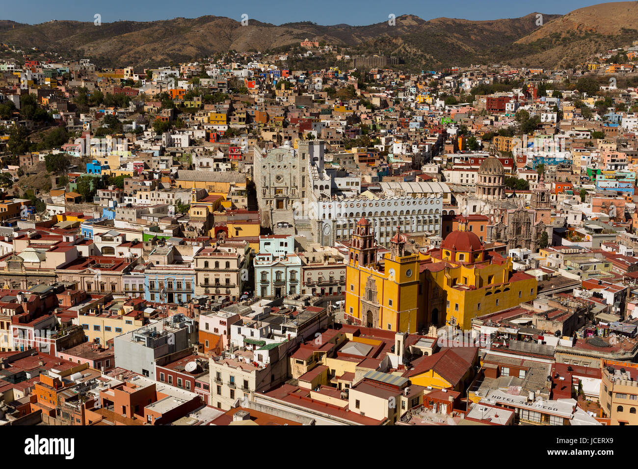the silver mining town of Guanajuato, Mexico Stock Photo - Alamy