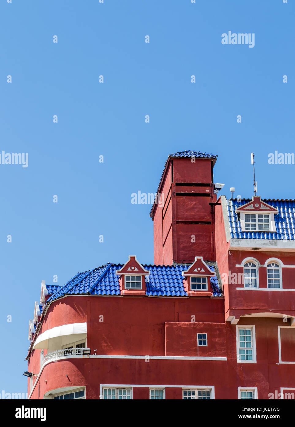 Blue tile roof hi-res stock photography and images - Alamy