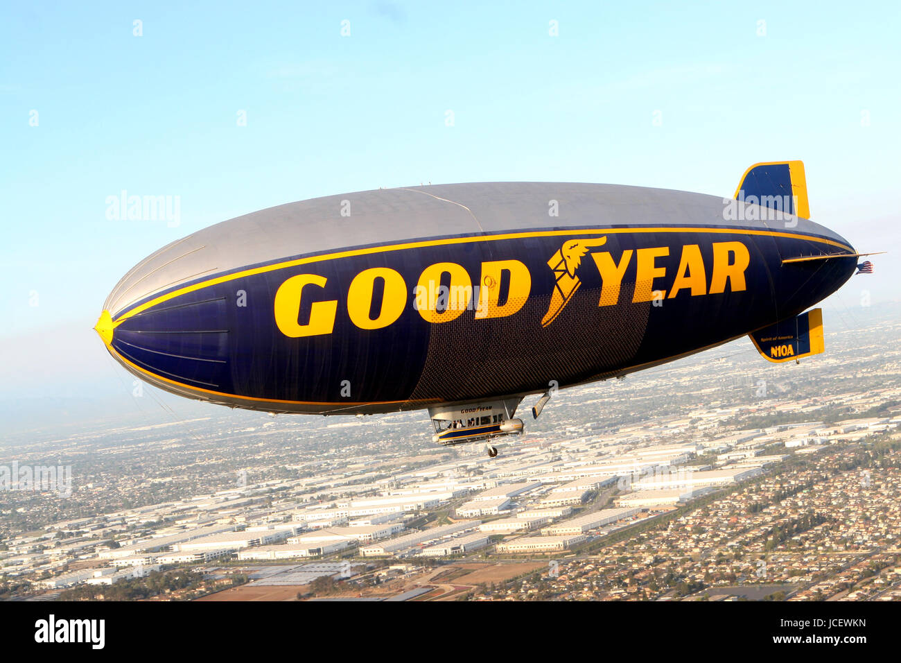 Good Year Blimp Stock Photo - Alamy
