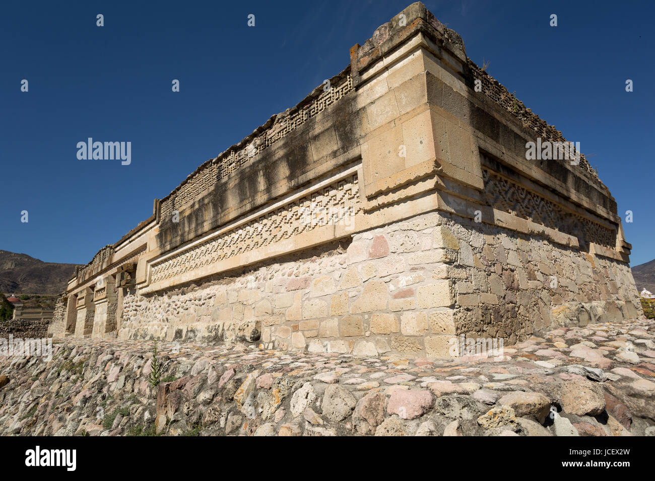 Zapotec ruins in Mitla in the state of Oaxaca Mexico Stock Photo - Alamy