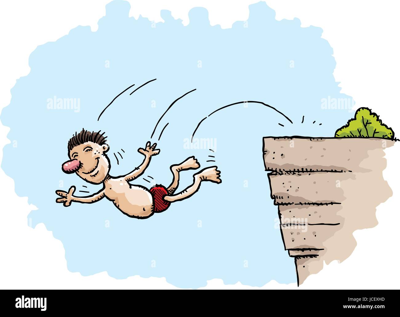 Cliff Jumping Clipart at Joan Byrd blog
