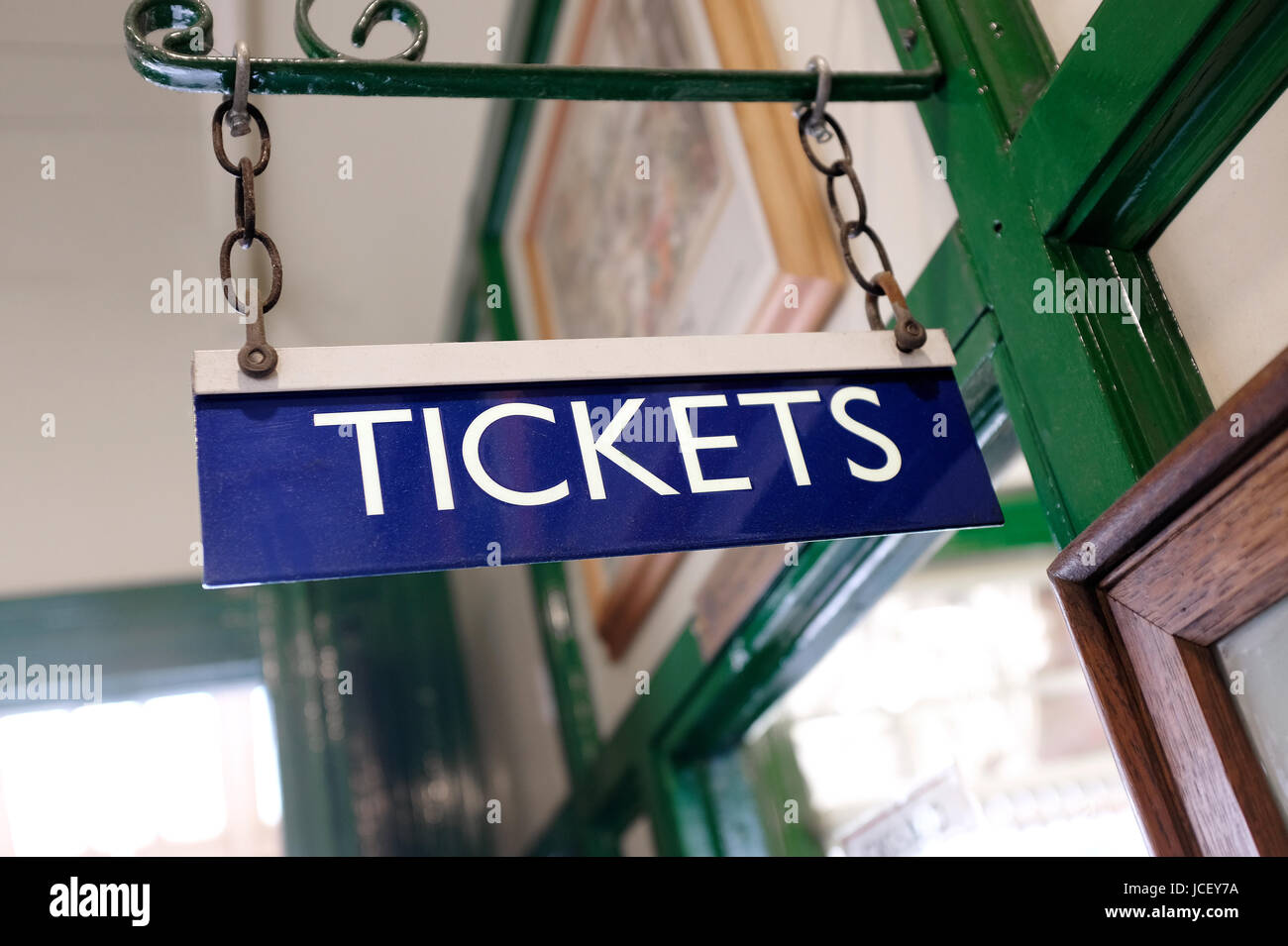 Old railway signs hi-res stock photography and images - Alamy