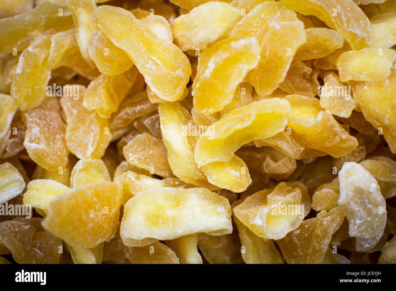 Pile of Dried and Candied Wild Apples Manzana Close Up Background ...