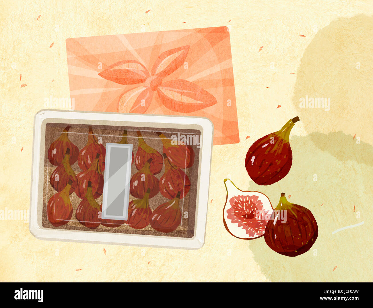 Traditional Korean specialty, figs from Hampyeong-gun Stock Photo - Alamy