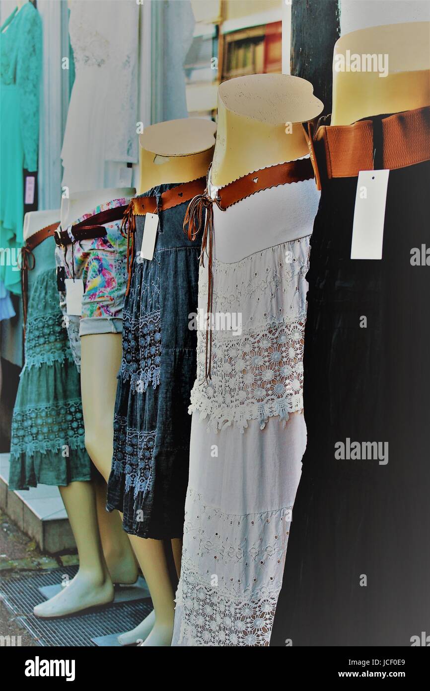 An Image of a vintage store of clothes Stock Photo - Alamy