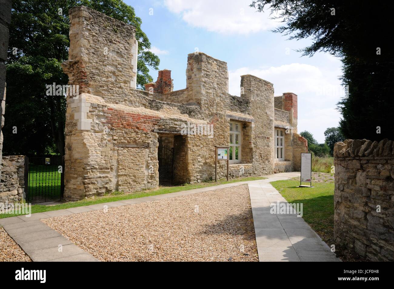 Ruins of "Elstow Place" & Hillersden Mansion, Elstow, Bedfordshire ...