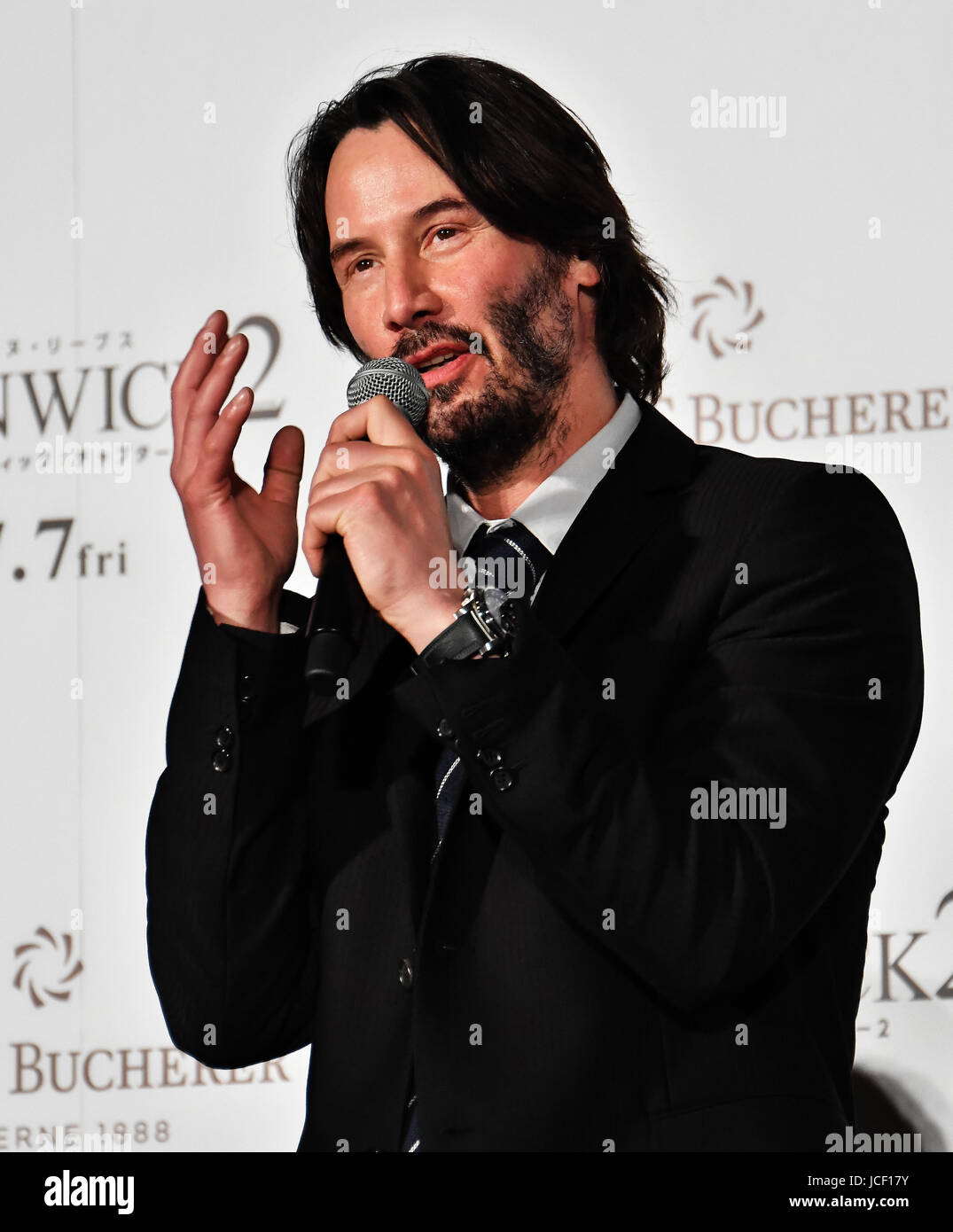 Keanu Reeves, June 13, 2017, TOKYO, JAPAN : Actor Keanu Reeves attends ...