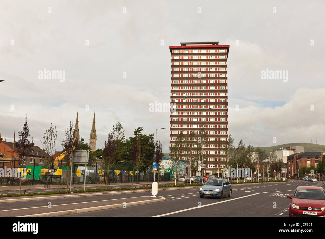 Belfast, UK. 15th June, 2017. In the Wake of the Grenfell Tower Block ...