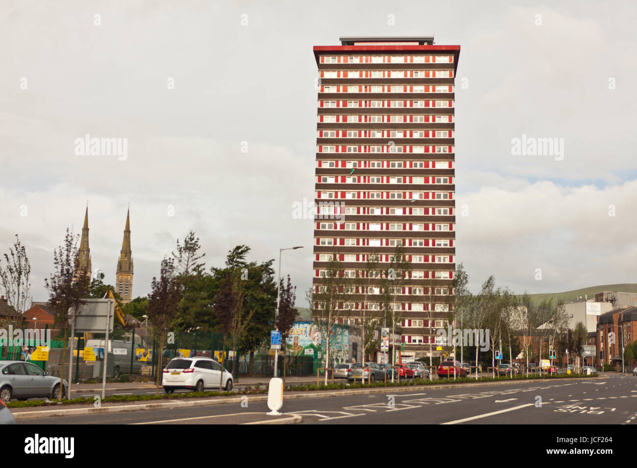Belfast, UK. 15th June, 2017. In the Wake of the Grenfell Tower Block ...