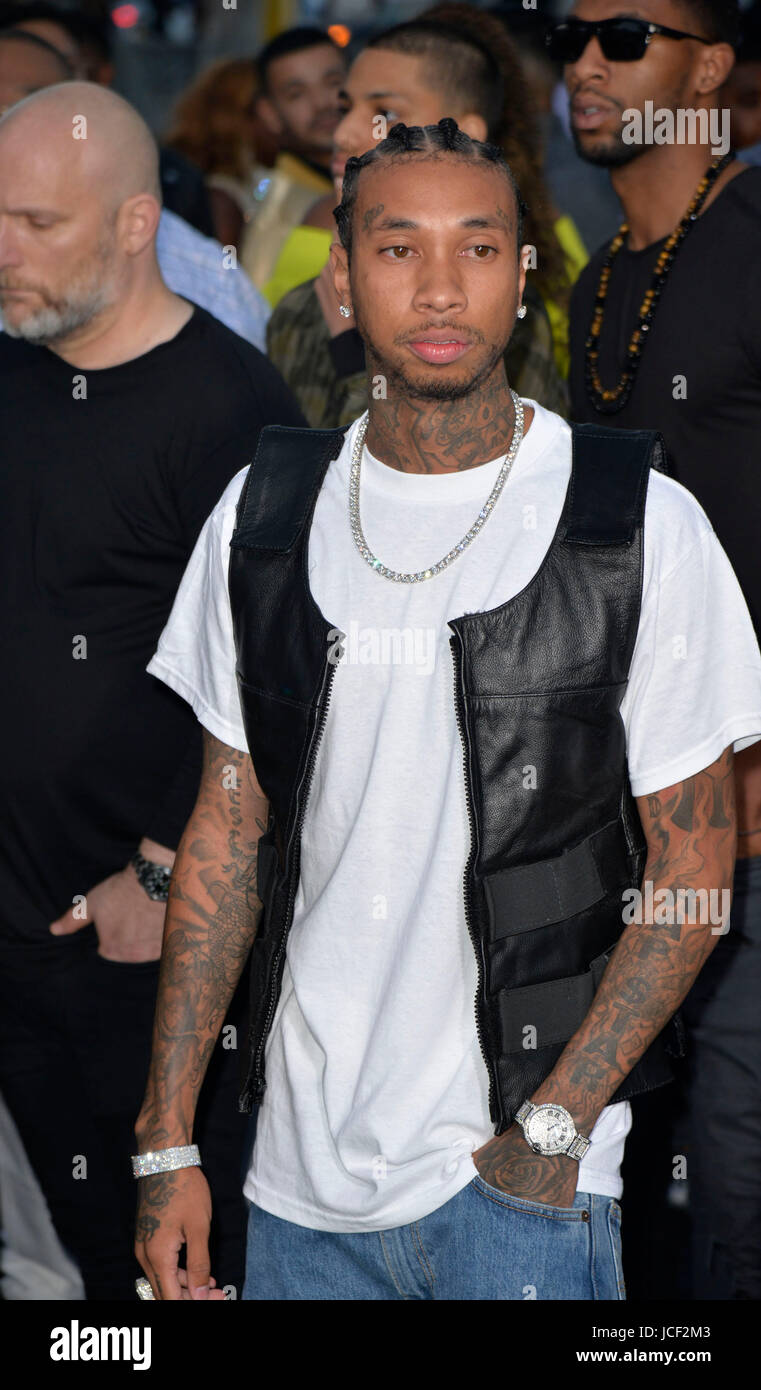 Westwood, Ca. 14th June, 2017. Tyga at the "All Eyez On Me" Los Angeles ...