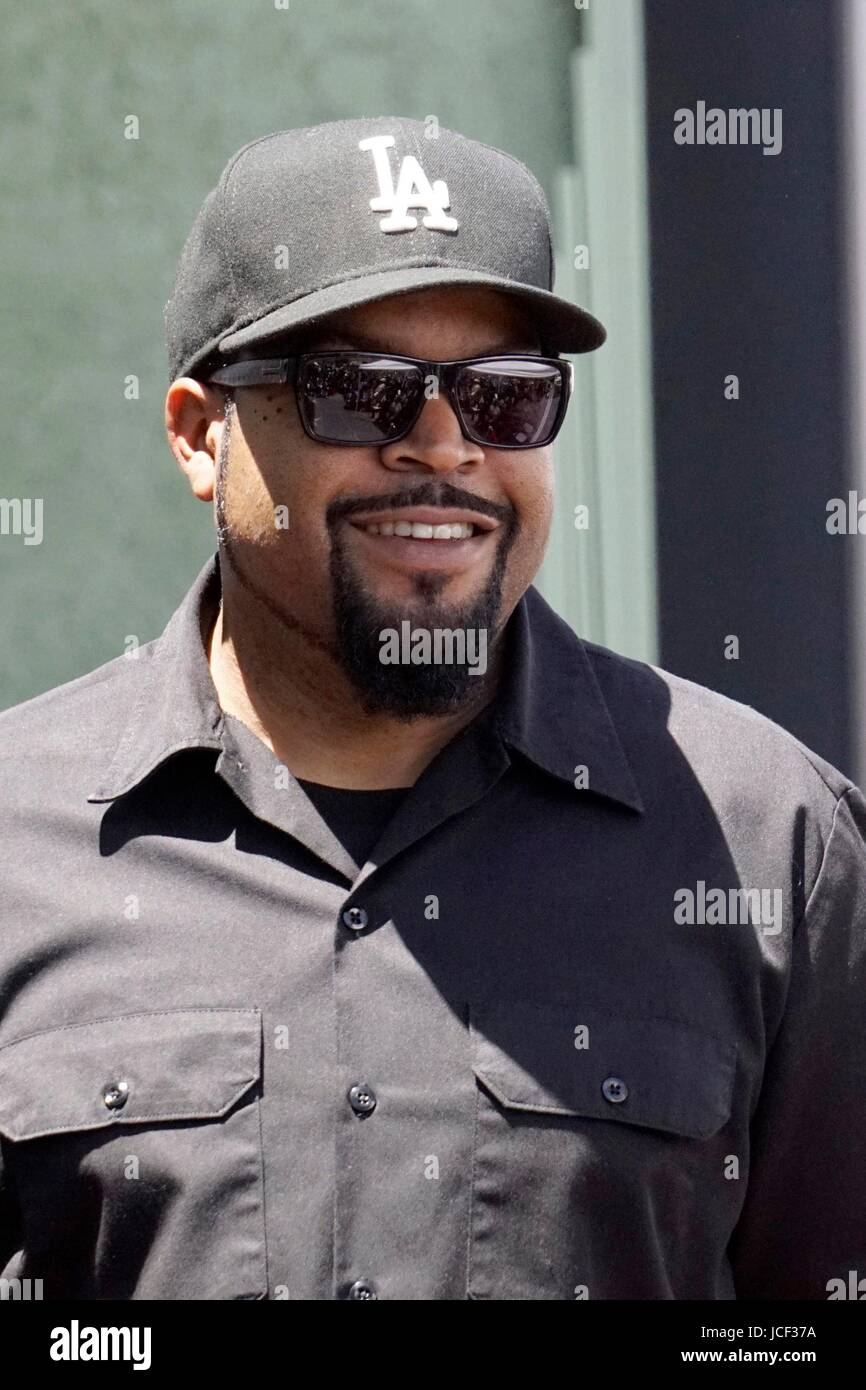 Hollywood, CA. 12th June, 2017. Ice Cube at the induction ceremony for ...