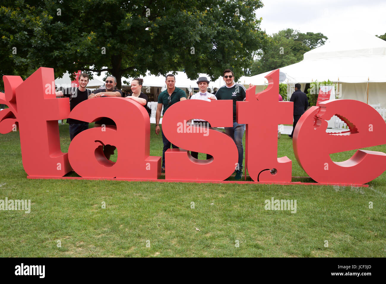 London, UK. 15th June, 2017. Taste of London takes place in Regents ...