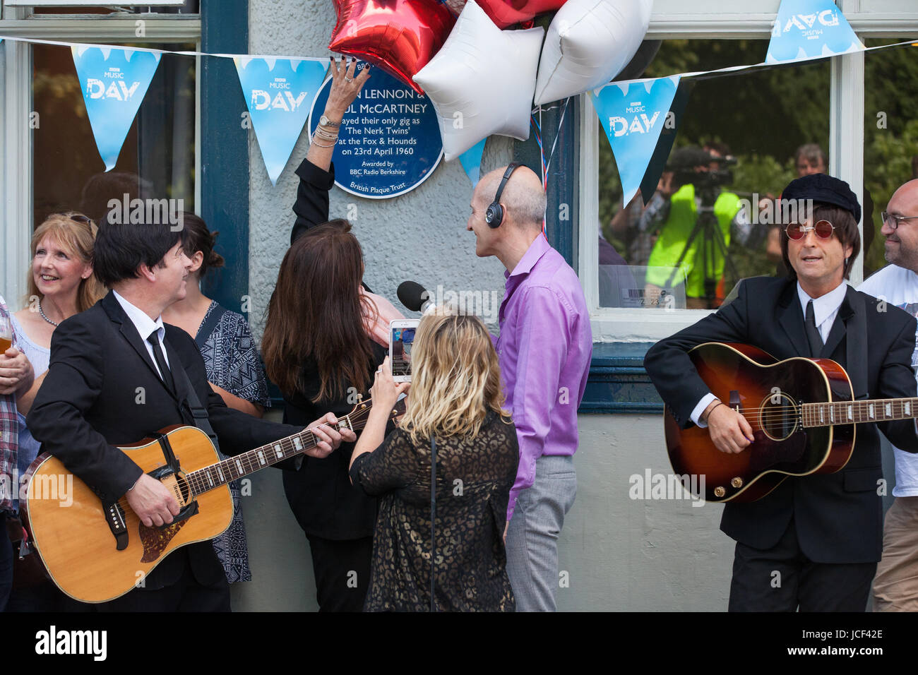 Caversham, UK. 15th June, 2017. Actor, singer and songwriter Kate ...