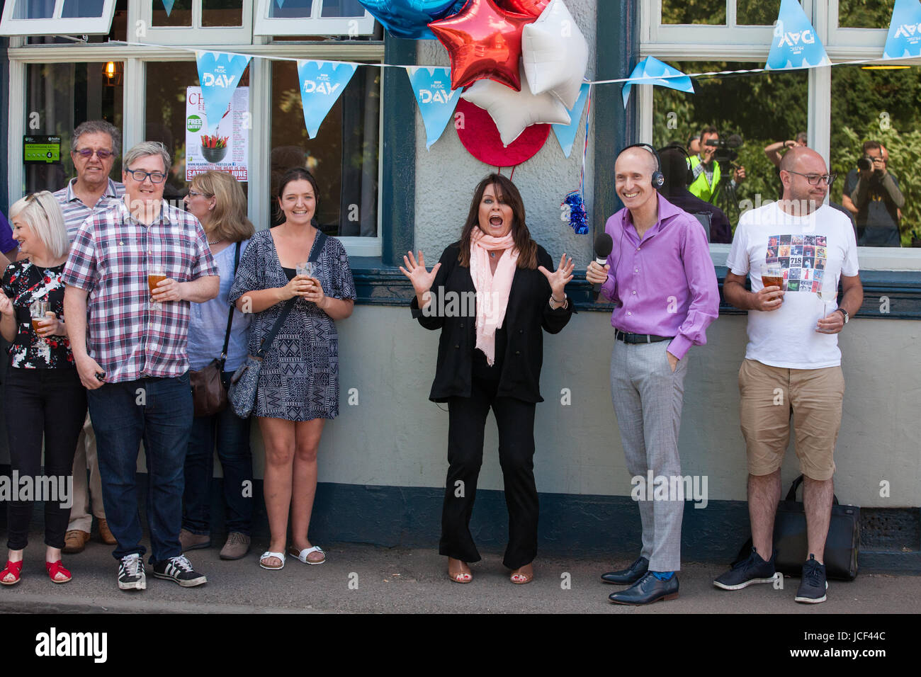 Caversham, UK. 15th June, 2017. Actor, singer and songwriter Kate ...
