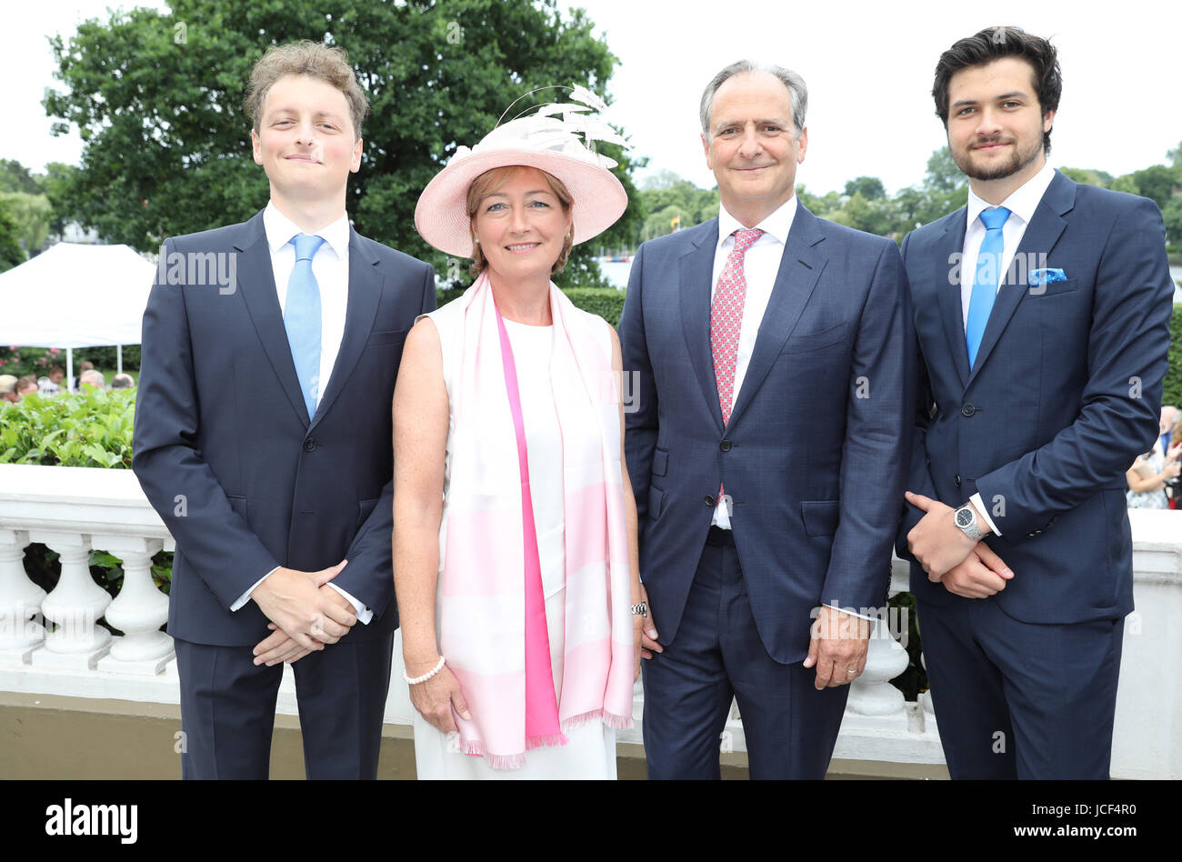 Hamburg, Germany. 15th June, 2017. Nicholas Teller, British honorary ...