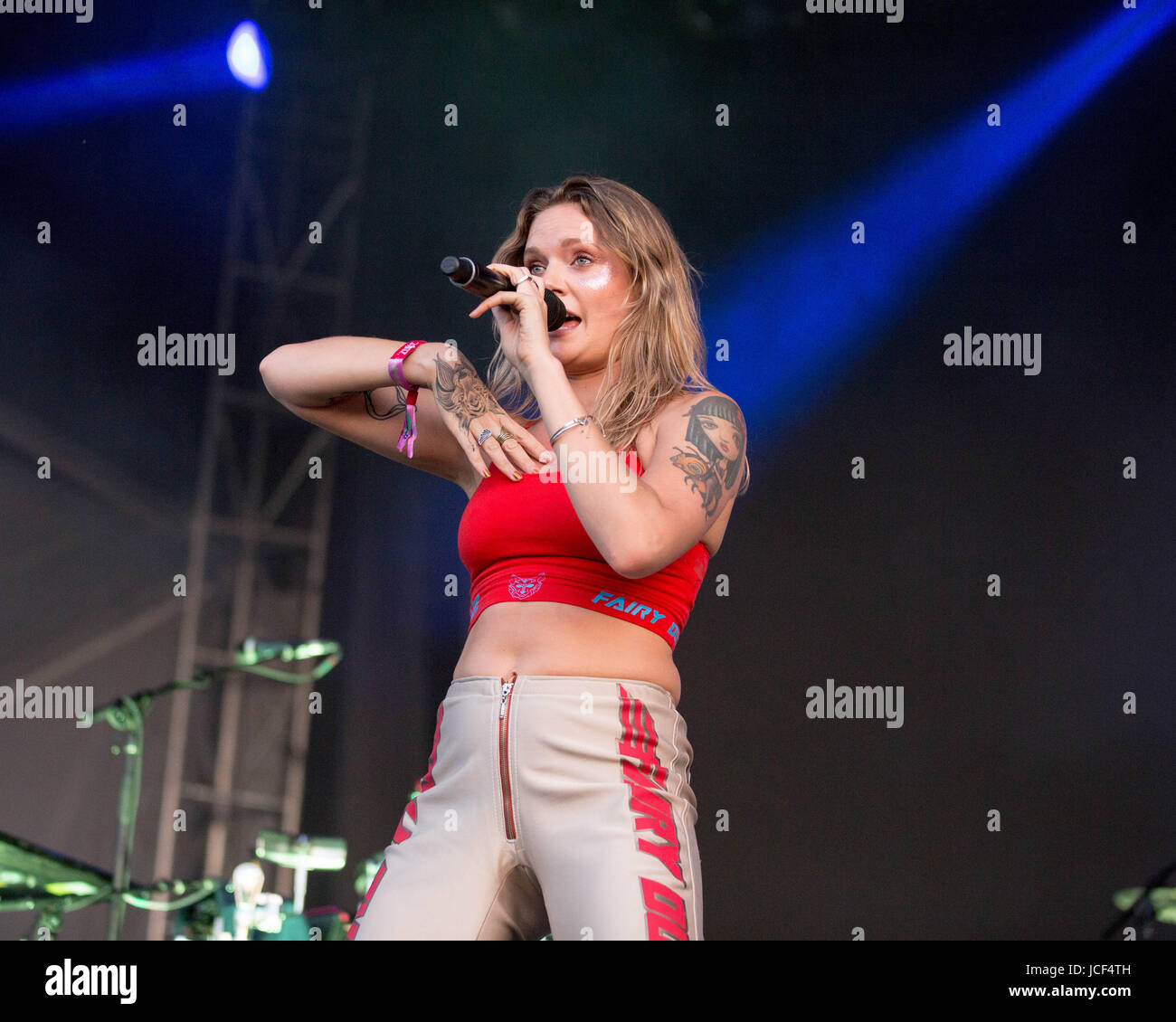 Manchester, Tennessee, USA. 9th June, 2017. TOVE LO (EBBA TOVE ELSA ...