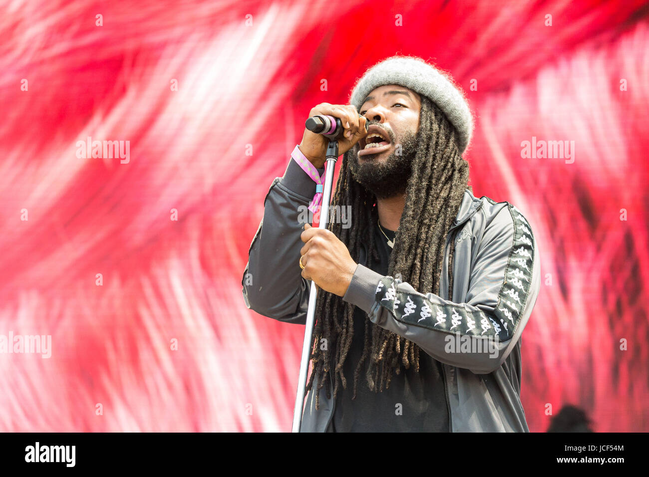 Manchester, Tennessee, USA. 9th June, 2017. D.R.A.M. (SHELLEY MARSHAUN ...