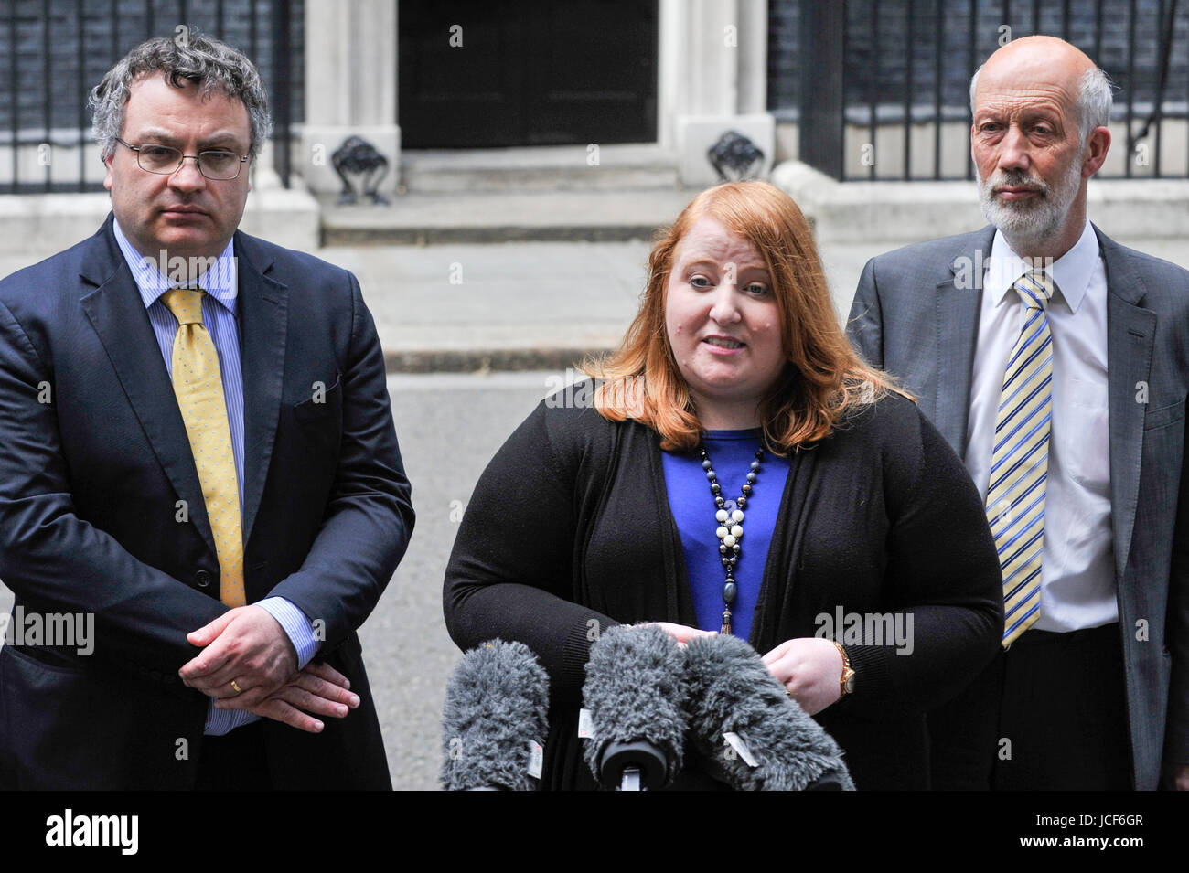 London, UK. 15th June, 2017. Naomi Long, leader of the Alliance Party ...