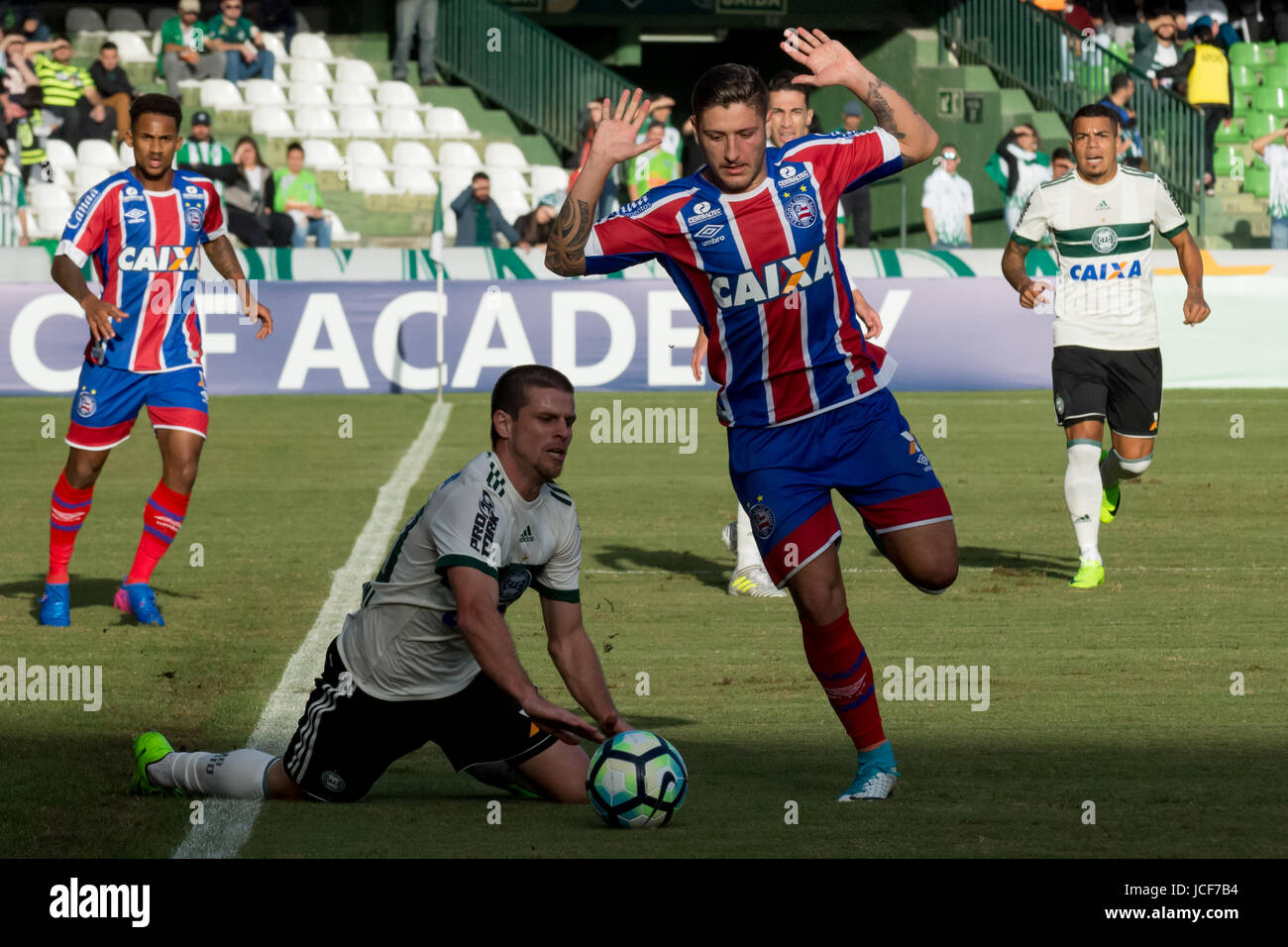 Curitiba, Brazil. 15th June, 2017. Matheus Galdezani and Josá Rafael ...