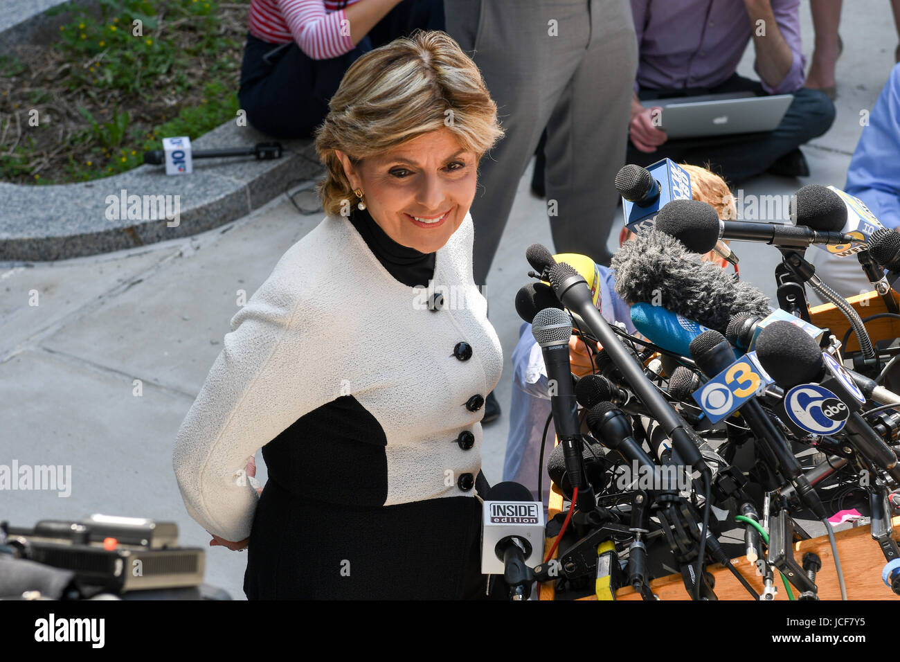 Norristown, Pennsylvania, USA. 15th June, 2017. GLORIA ALLRED gives a ...