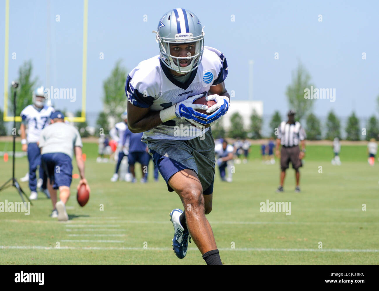 June 15, 2017: Dallas Cowboys wide receiver Brice Butler #19 during an ...