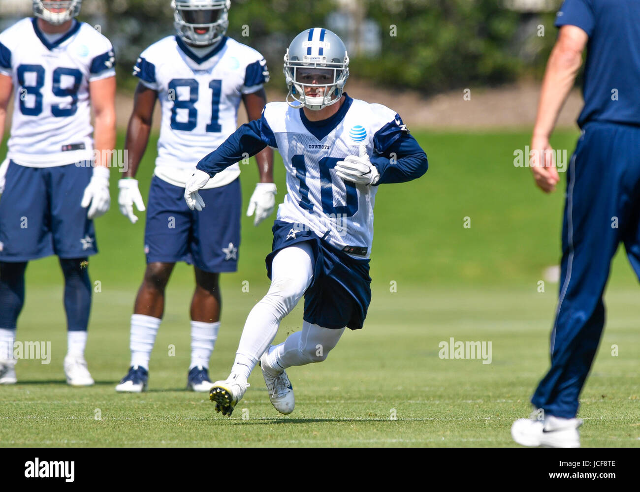 June 15, 2017: Dallas Cowboys wide receiver Ryan Switzer #10 practices ...