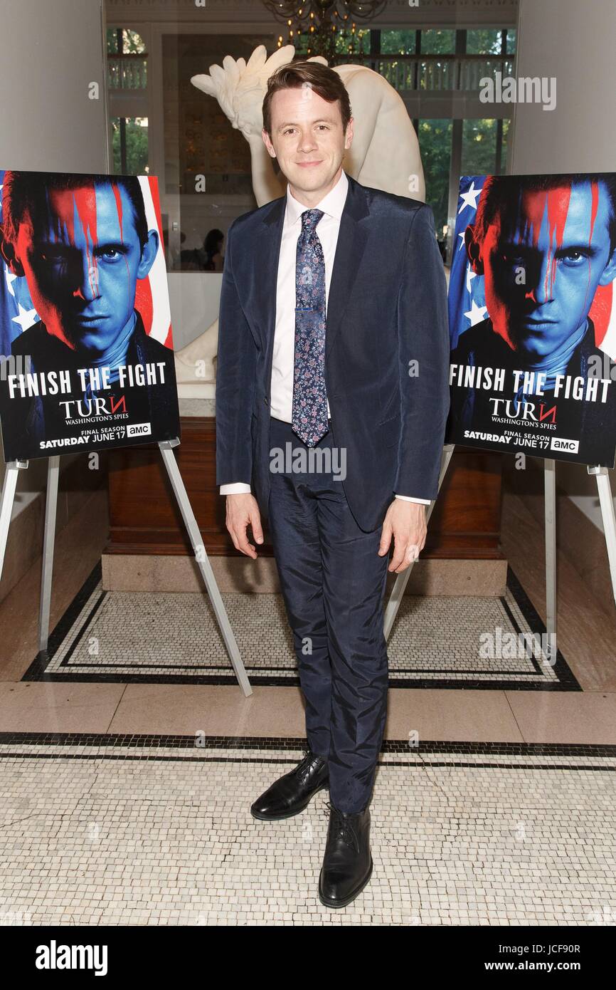New York, NY, USA. 15th June, 2017. Nick Westrate at arrivals for TURN ...