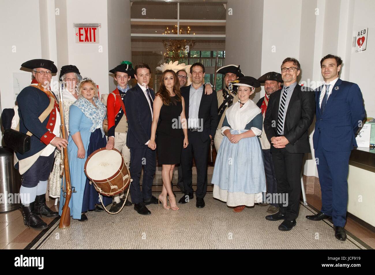 New York, NY, USA. 15th June, 2017. Nick Westrate, Heather Lind, Craig ...