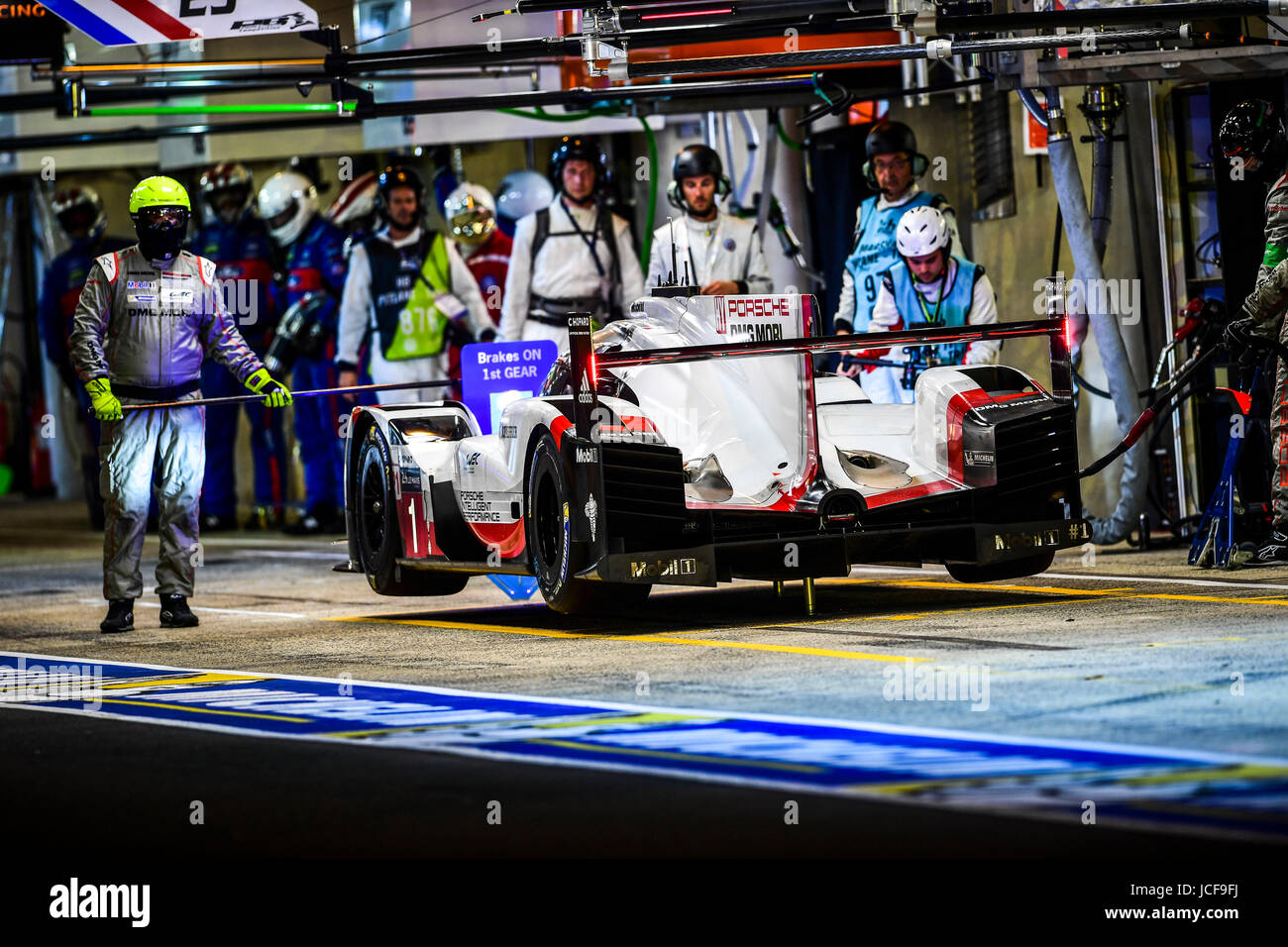 June 14 and 15th 2017, Le Mans, France; Le man 24 hour race ...