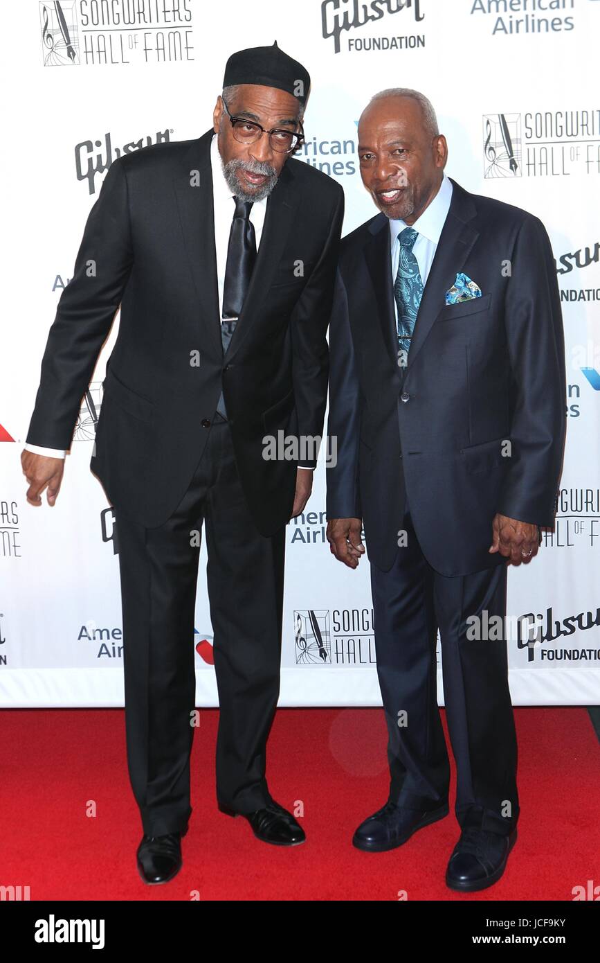 New York, NY, USA. 15th June, 2017. Kenneth Gamble and Leon Huff at the ...