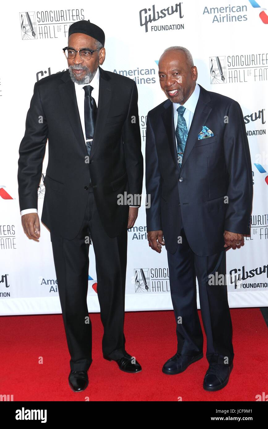 New York, NY, USA. 15th June, 2017. Kenneth Gamble and Leon Huff at the ...