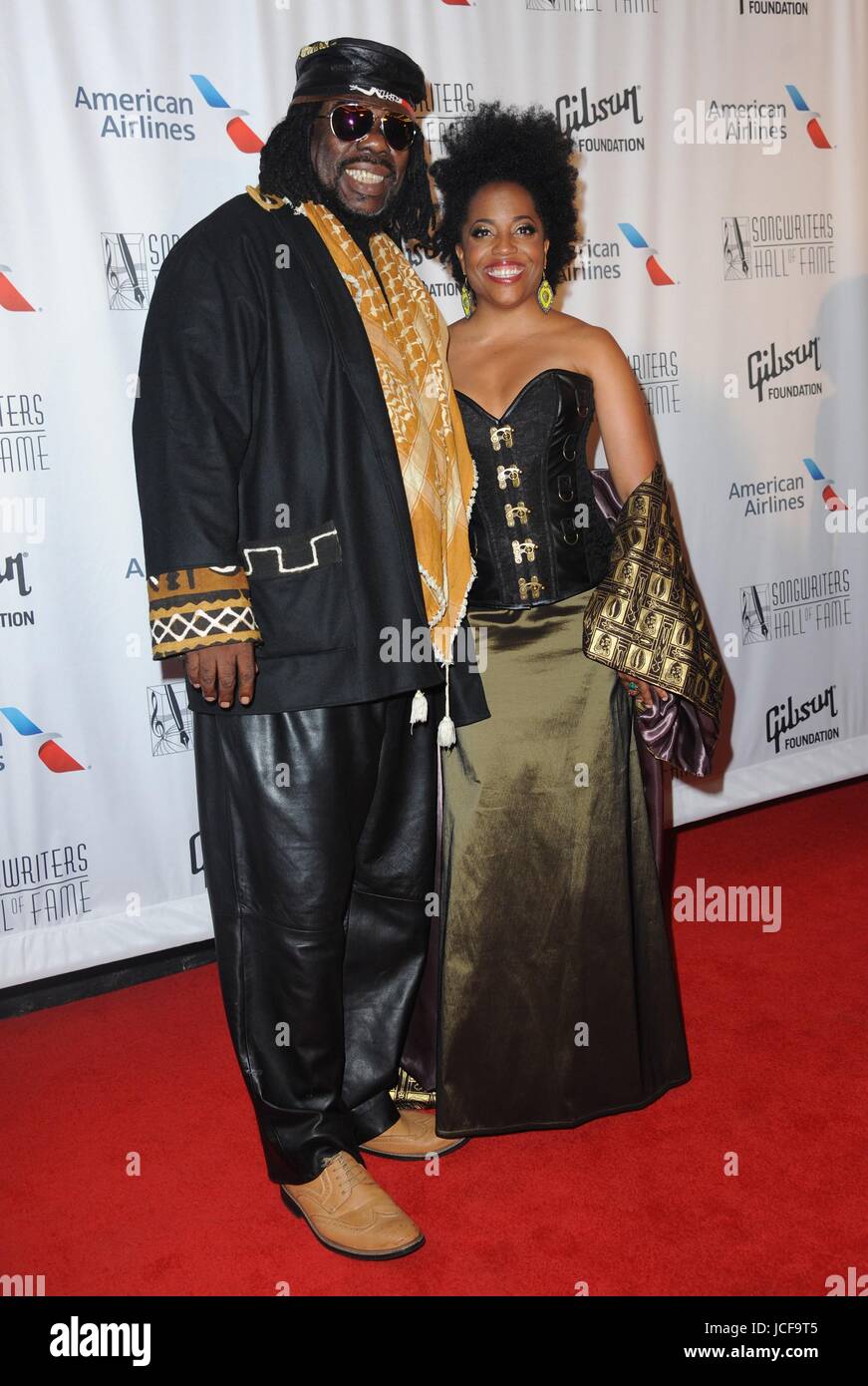 New York, NY, USA. 15th June, 2017. Rodney Kendrick, Rhonda Ross ...
