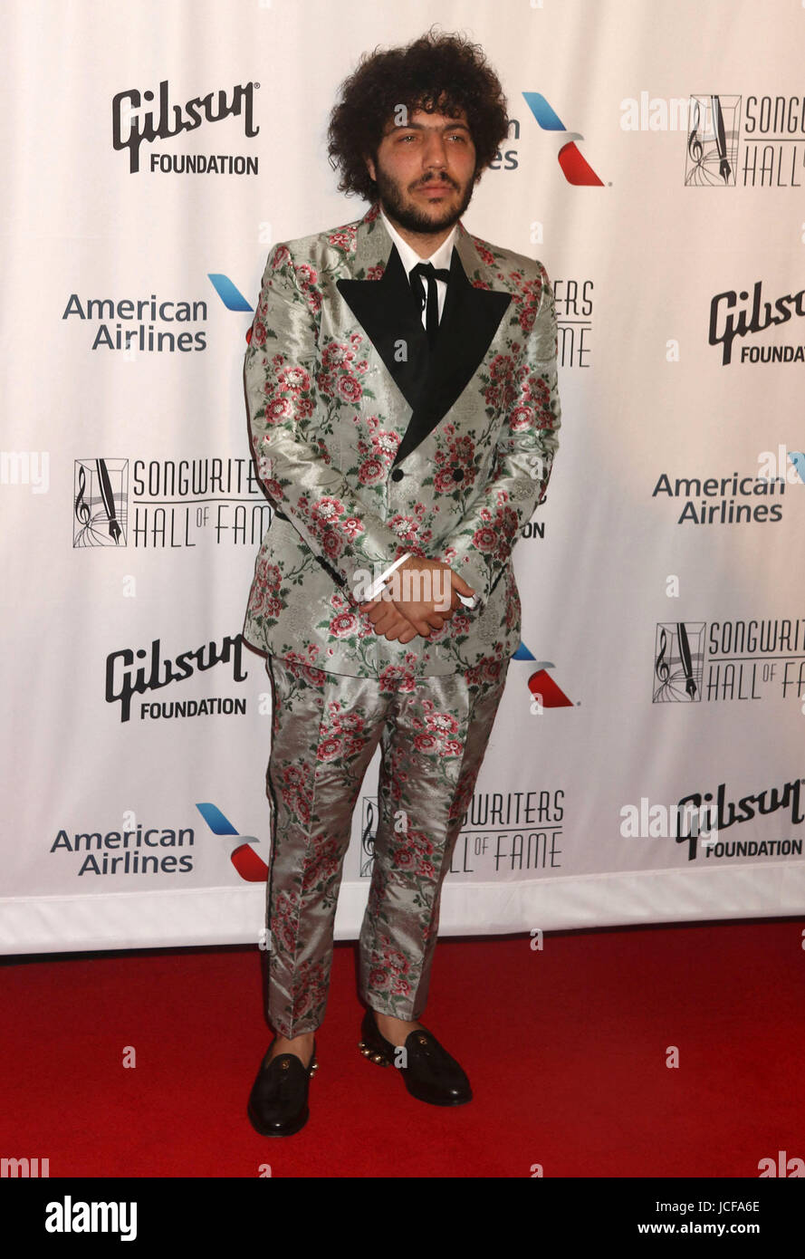New York, New York, USA. 15th June, 2017. Songwriter BENNY BLANCO ...