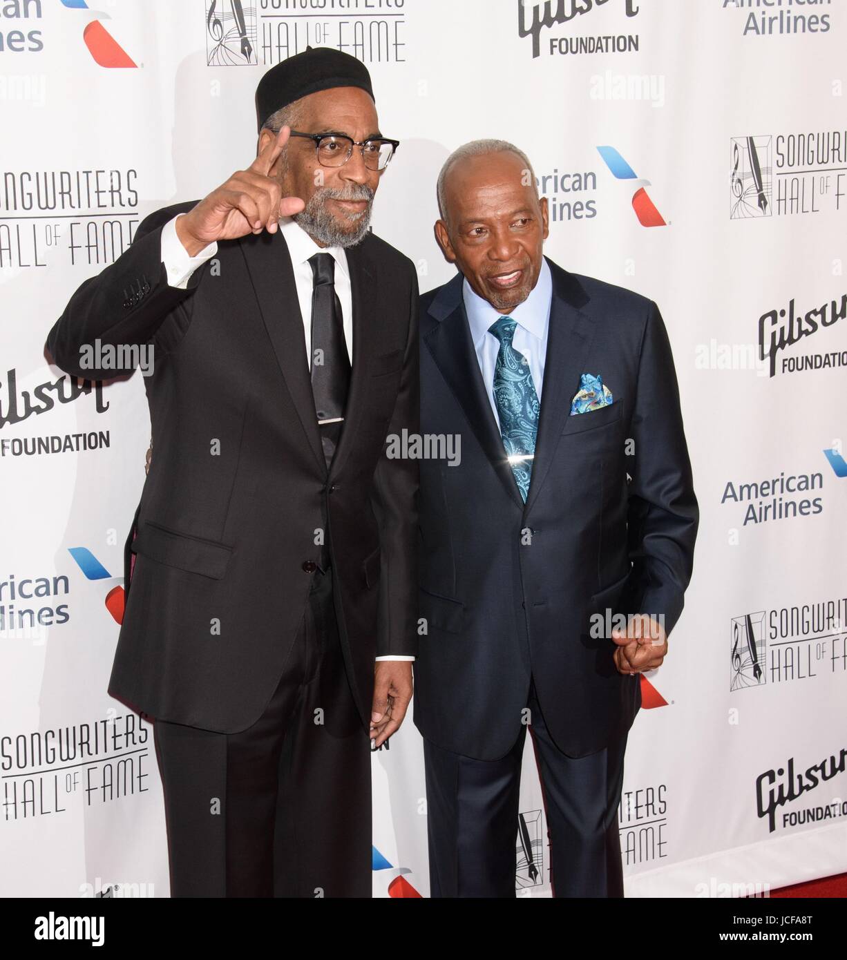 New York, NY, USA. 15th June, 2017. Kenny Gamble and Leon Huff at ...