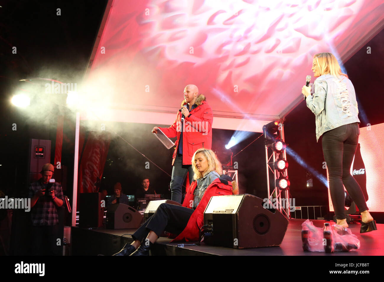 Sydney, Australia. 15th June, 2017. Madison and Lana from SketchShe ...