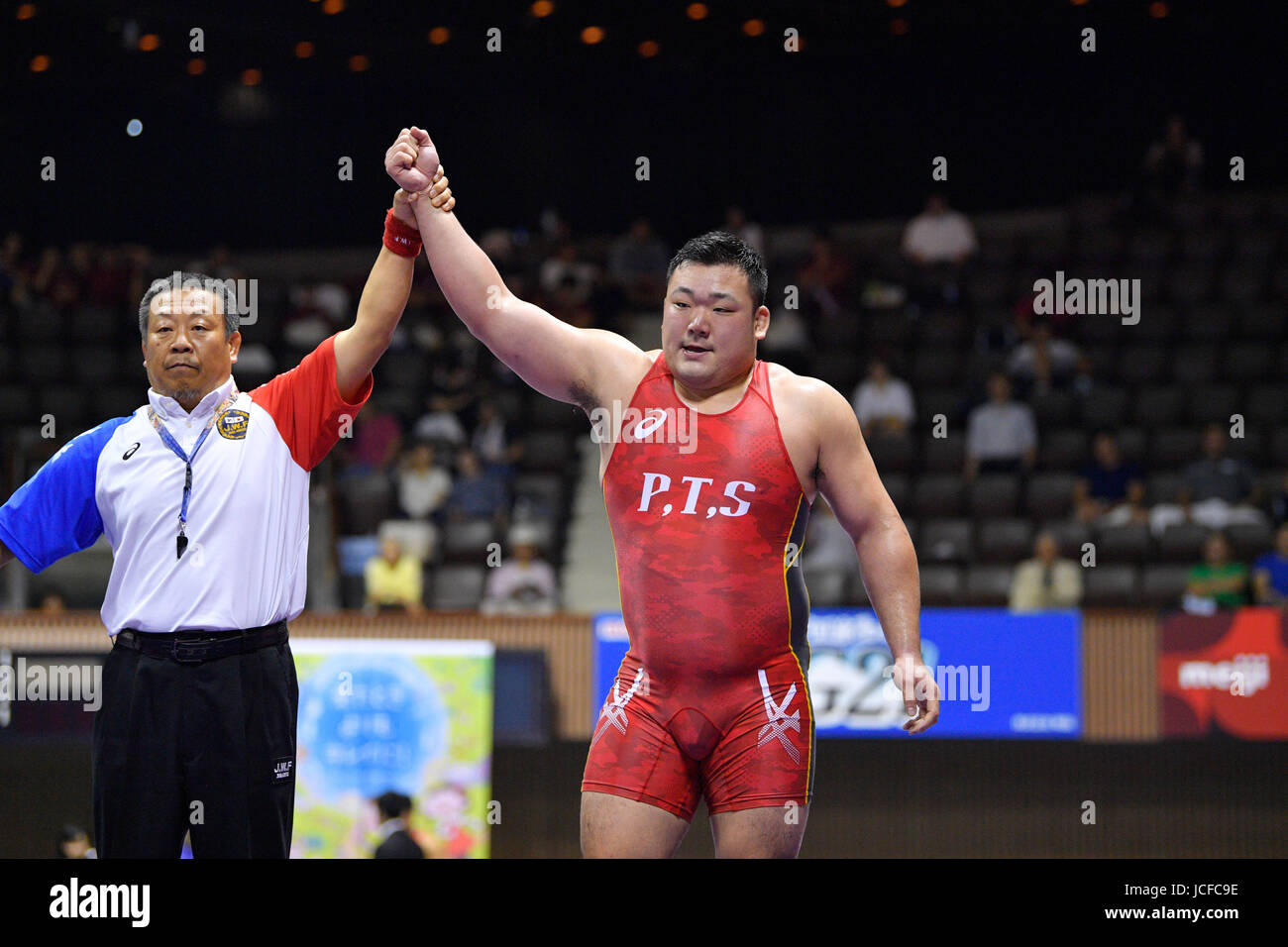 nd Yoyogi Gymnasium, Tokyo, Japan. 16th June, 2017. ∞≠≤ Tetsuya Tanaka ...