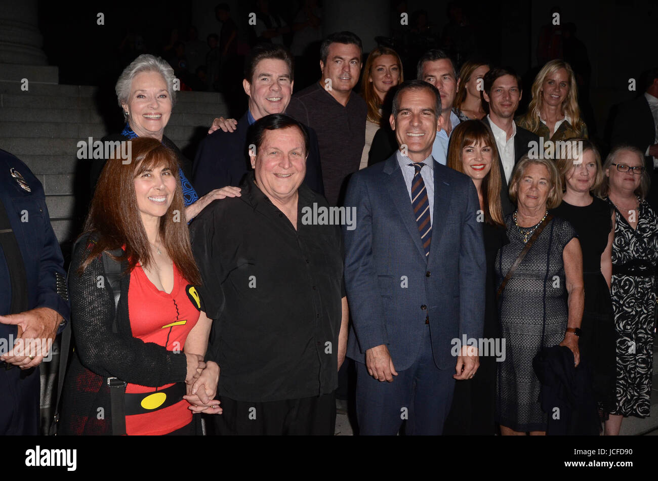 Los Angeles, Ca, USA. 15th June, 2017. Ralph Garman, Lee Meriwether ...