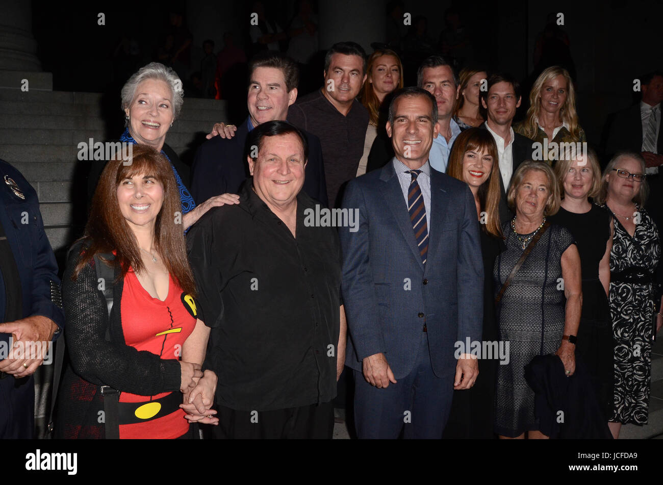 Los Angeles, Ca, USA. 15th June, 2017. Ralph Garman, Lee Meriwether ...