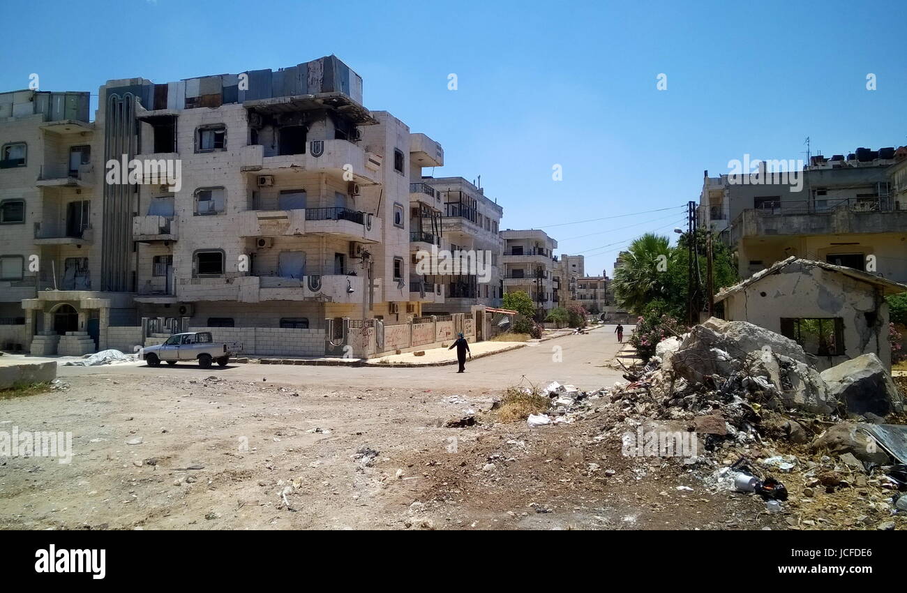 Syria War Destruction Homs High Resolution Stock Photography and Images ...